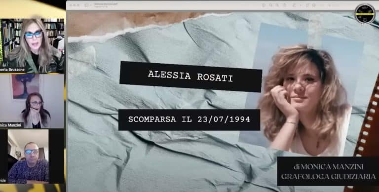 Alessia Rosati. Luci sul mistero della ragazza sparita nel 1994